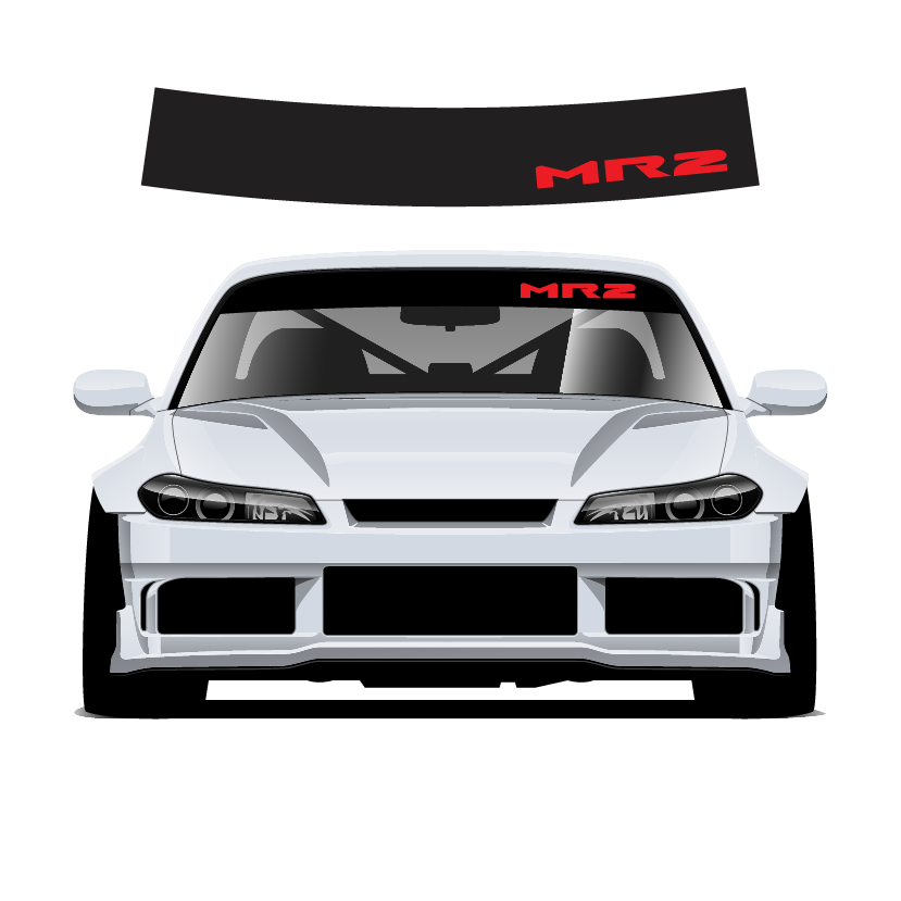 Custom Vinyl Sunstrip – Universal Fit 140x25cm – Visual Impact Graphics