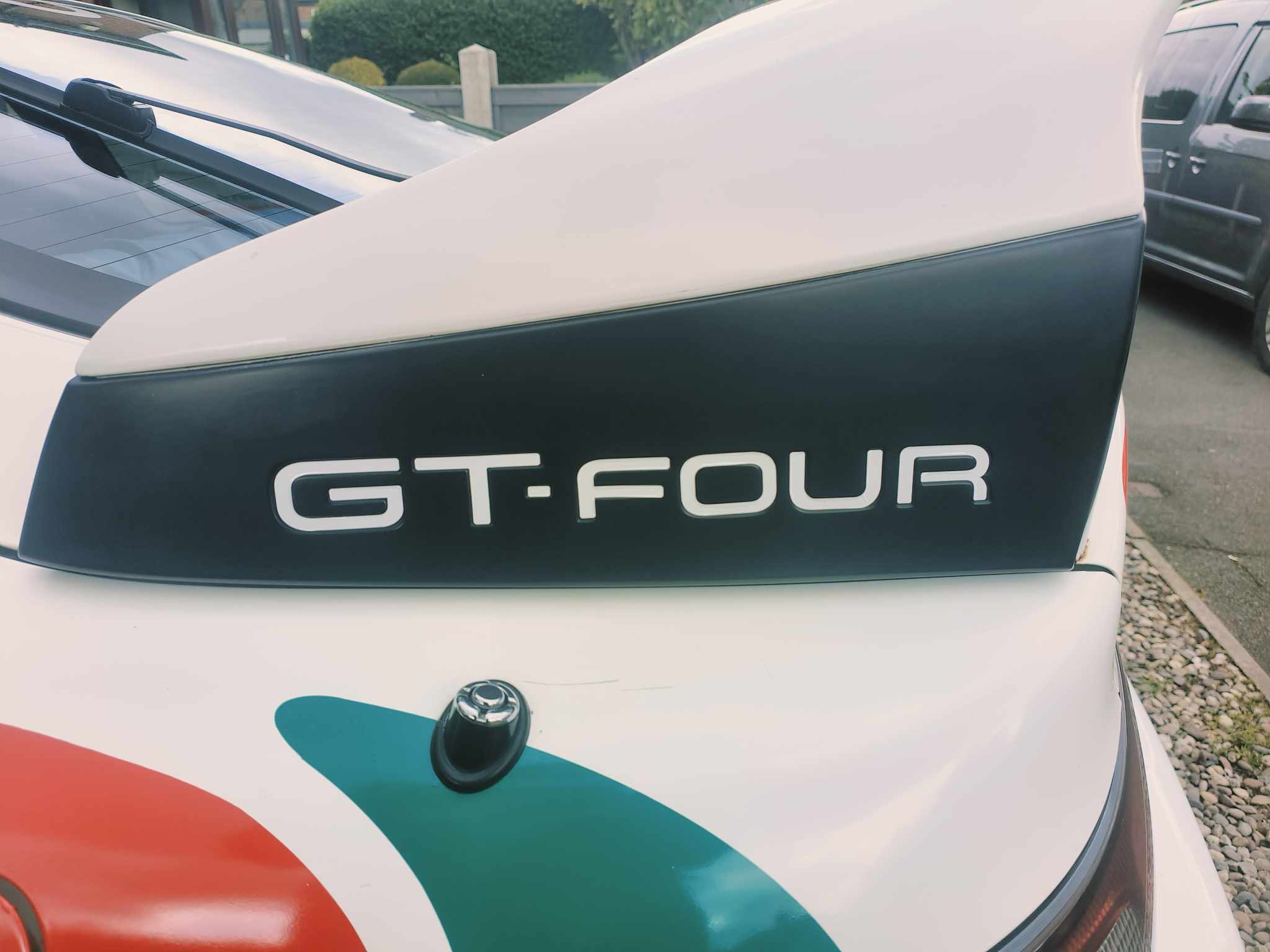 TOYOTA CELICA GT-FOUR ST205 GT4 RISER BLOCKS SPOILER INFILL STICKERS D ...